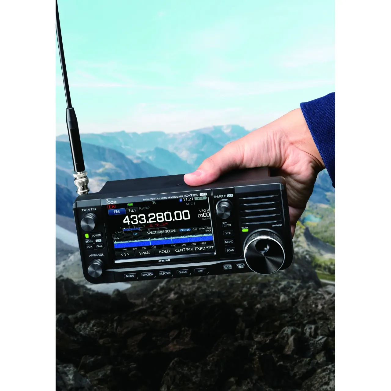 Mobiles IC-705 | ICOM France english