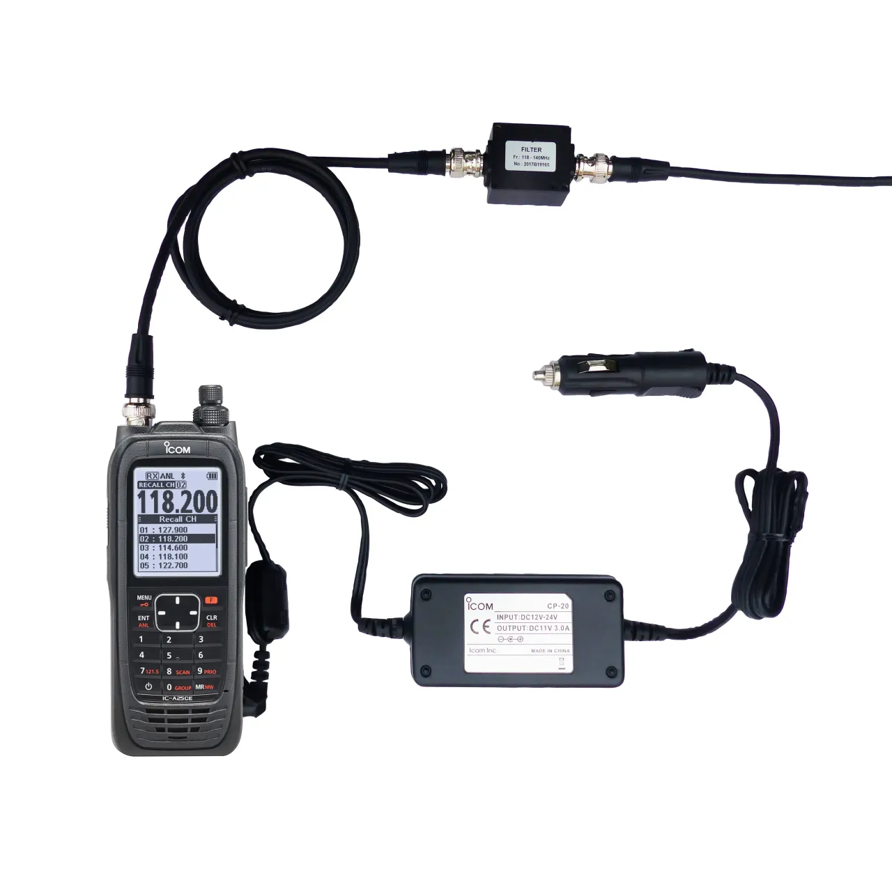 Handhelds IC-A25CEFRII | ICOM France english