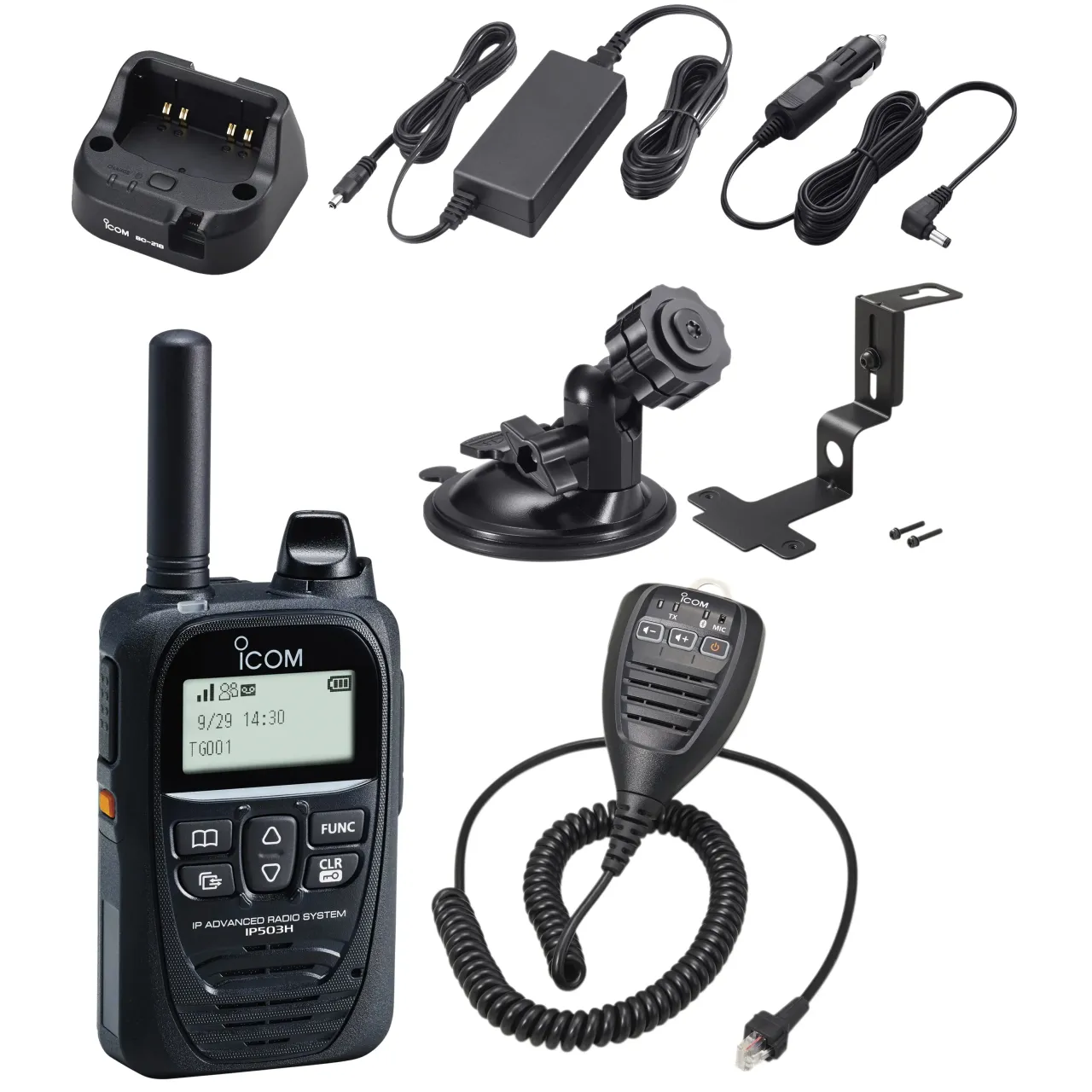 Portatifs PACK-IP503H VEHICULE | ICOM France